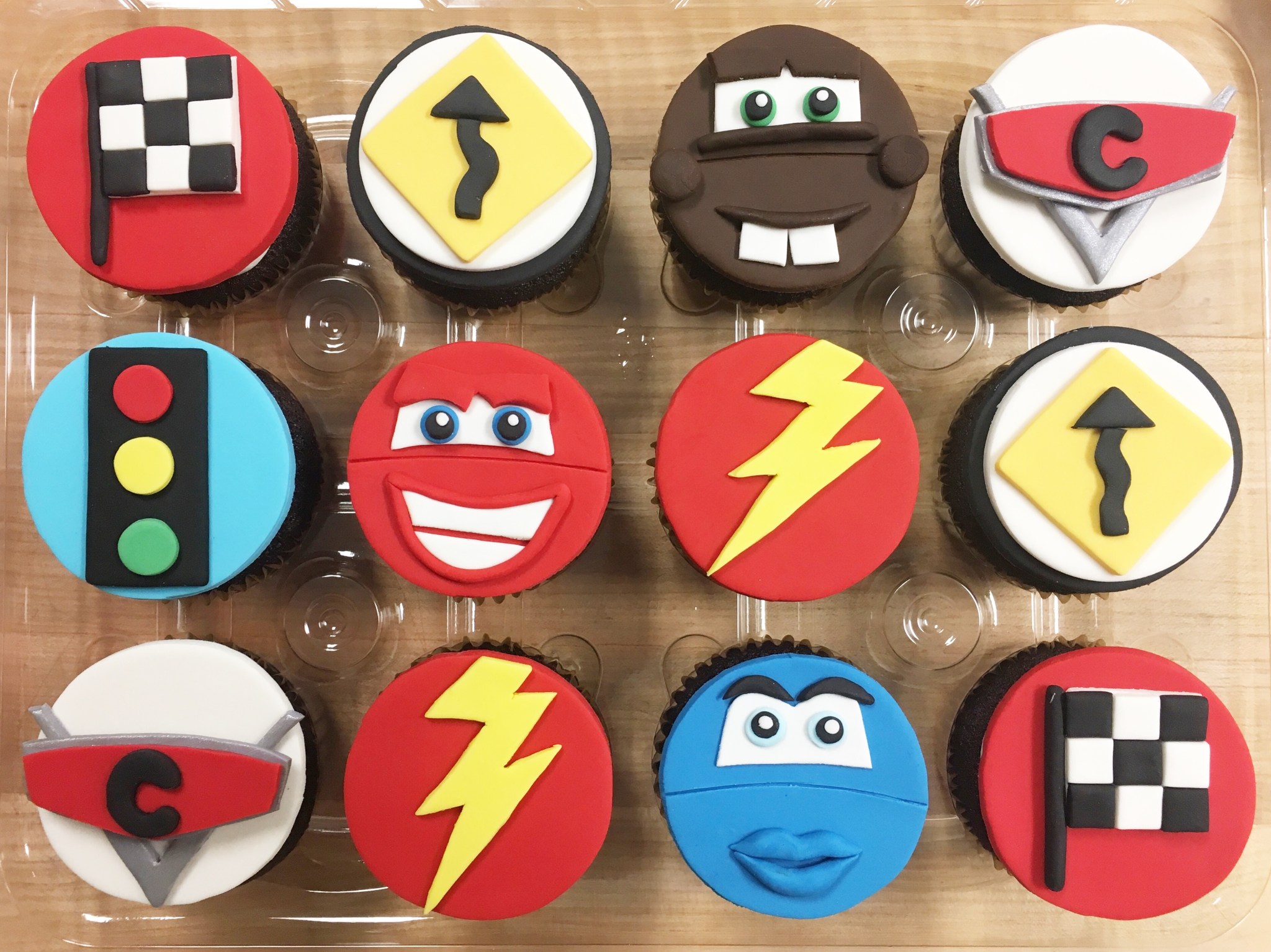 Custom Decorated Cupcakes – Saints and Sinners Bakeshop